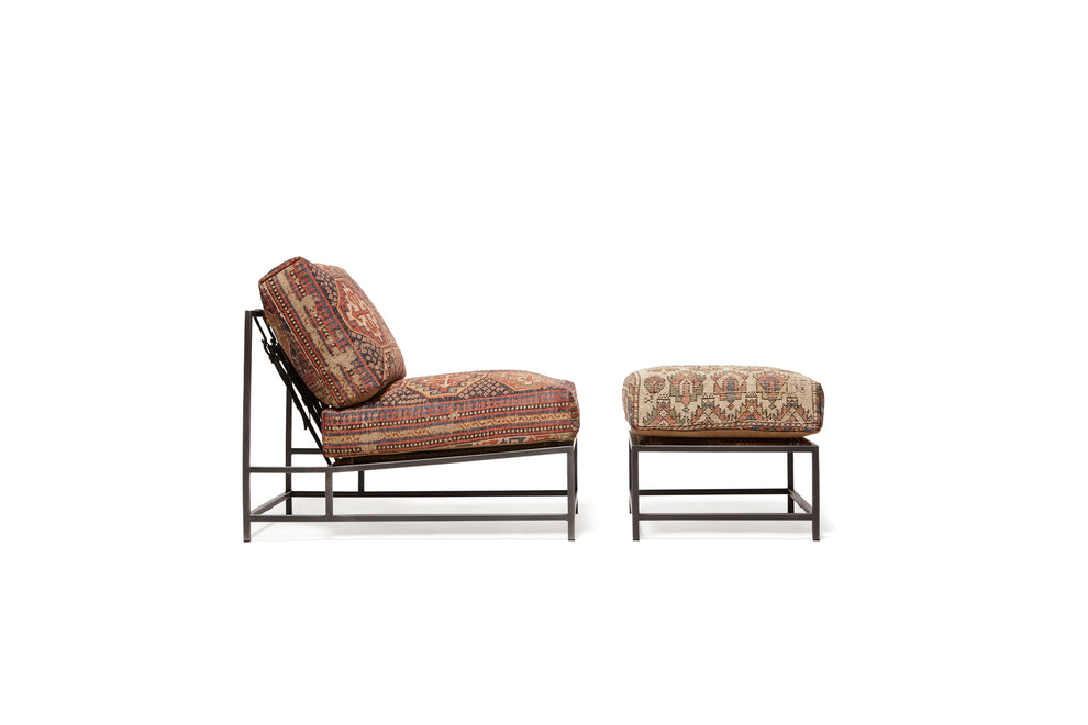 Chair & Ottoman - Stephen Kenn Collaboration – King Kennedy Rugs